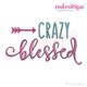 Embroidery Designs :: All Products :: Crazy Blessed with Arrow ...