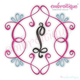 Embroidery Designs :: All Products :: Curly Vintage Scroll Font Frame 2 ...